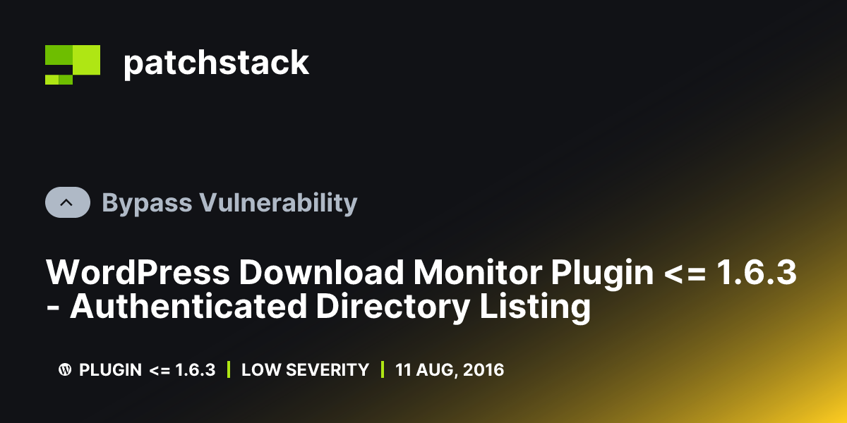 WordPress Download Monitor Plugin