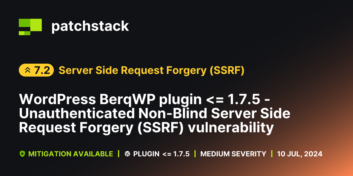 WordPress BerqWP plugin