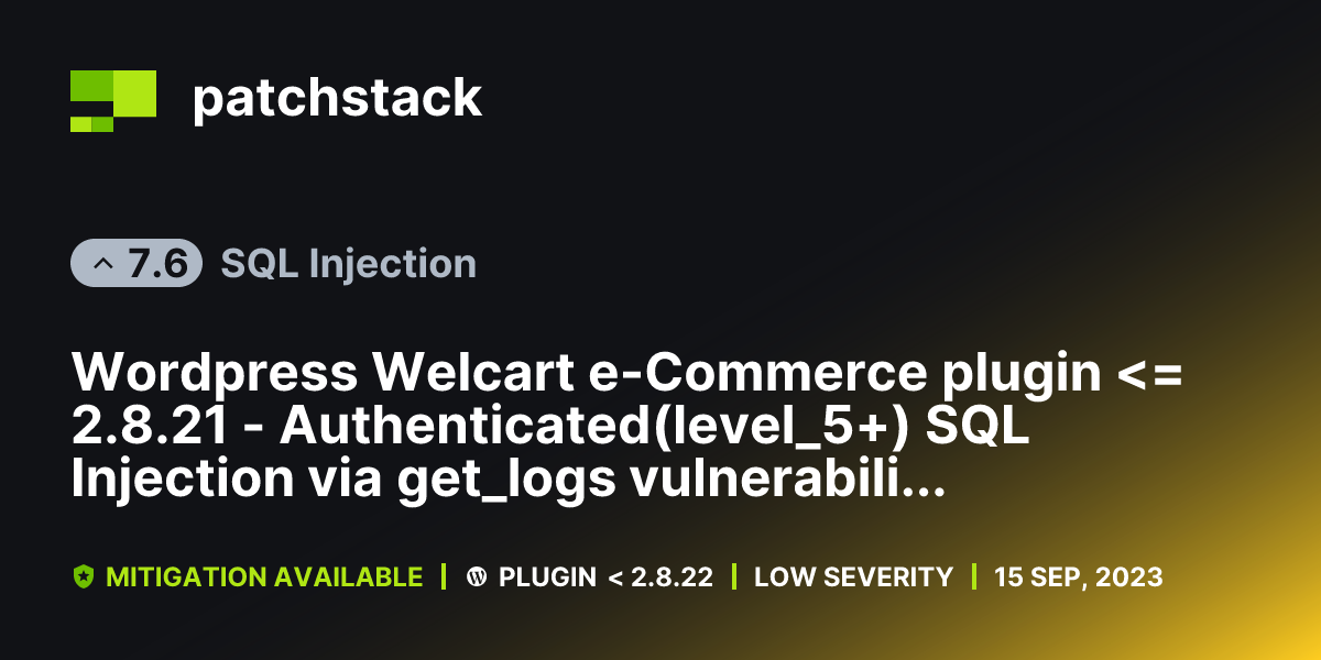 Wordpress Welcart e-Commerce plugin